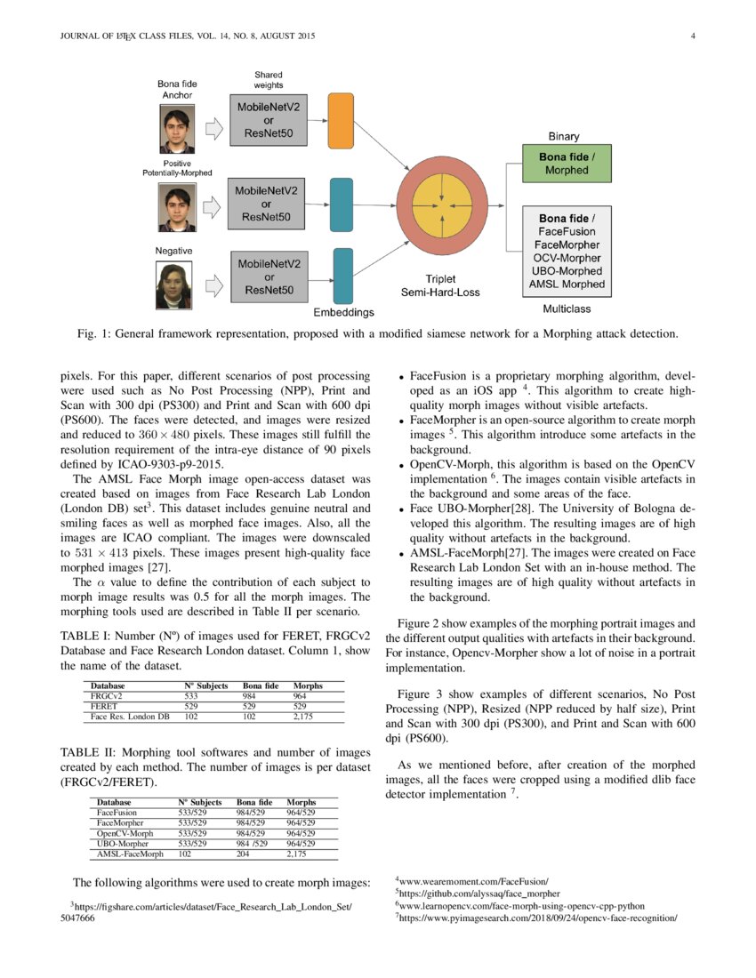 Single Morphing Attack Detection Using Siamese Network And Few Shot Learning Deepai