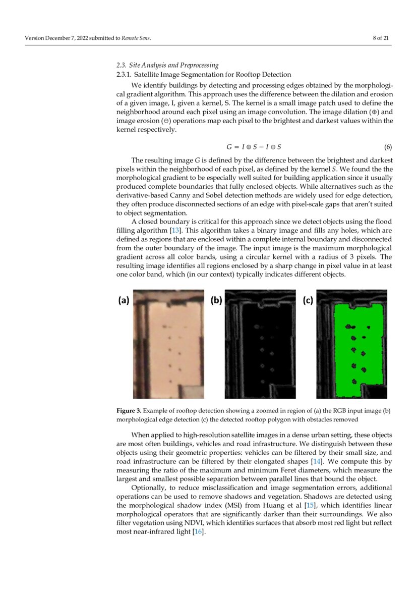 Site Assessment and Layout Optimization for Rooftop Solar Energy Generation in Worldview-3 ...