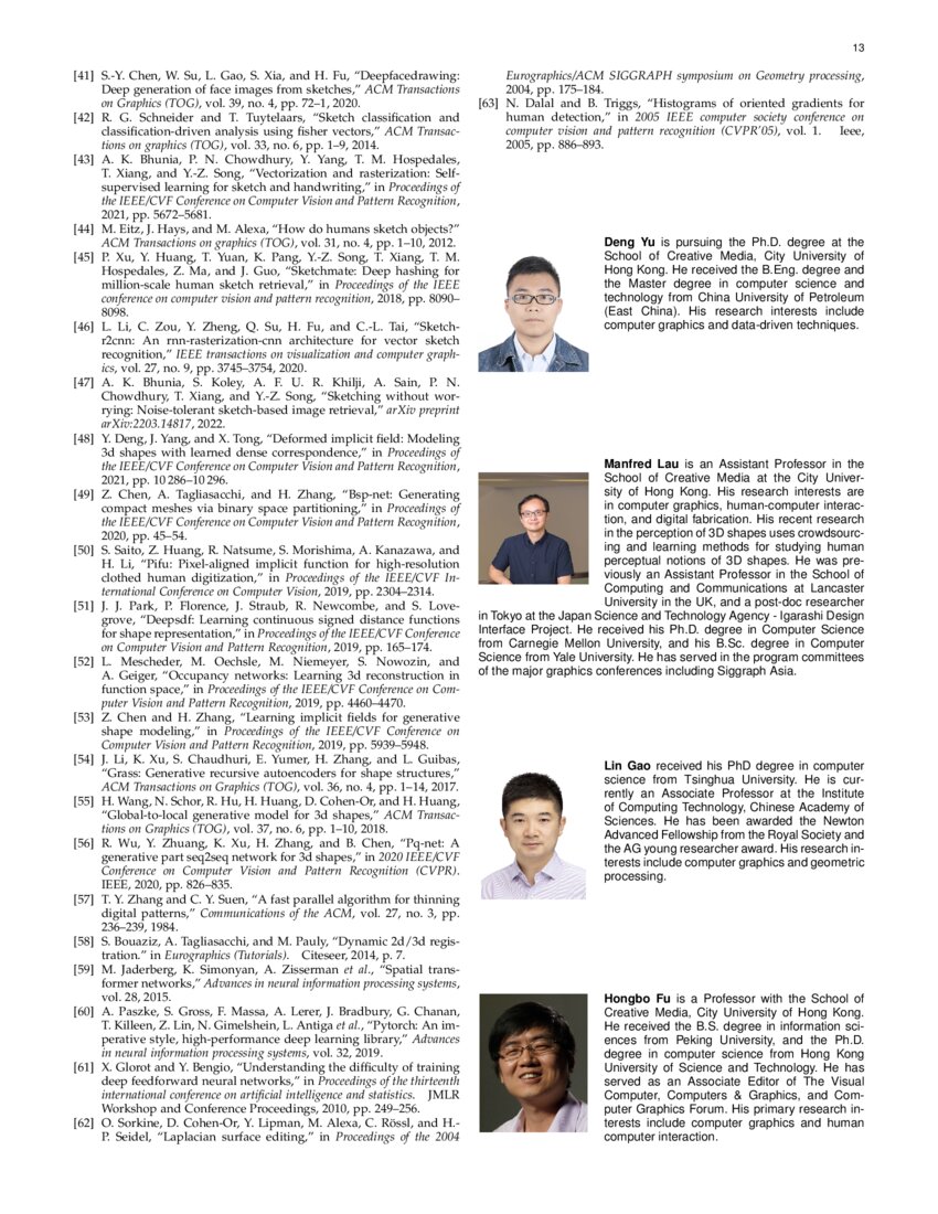 Sketch Beautification: Learning Part Beautification and Structure Refinement for Sketches of Man ...