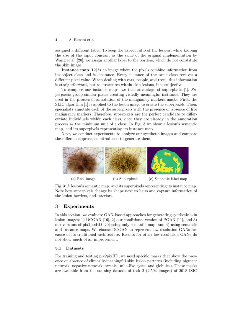 Skin Lesion Synthesis With Generative Adversarial Networks Deepai