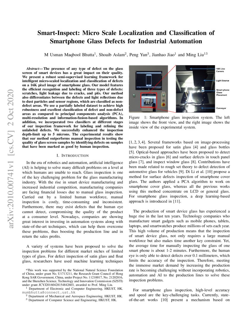 Smart Inspect Micro Scale Localization And Classification Of