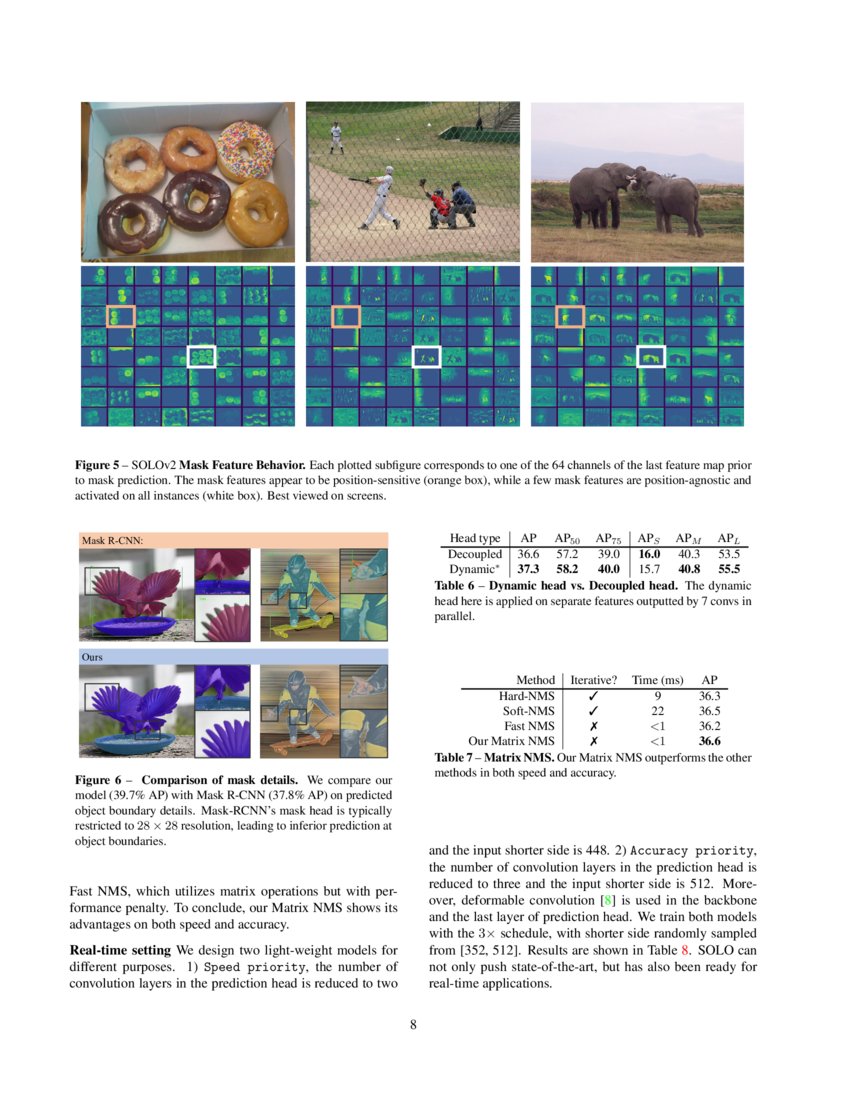 SOLOv2: Dynamic, Faster and Stronger | DeepAI