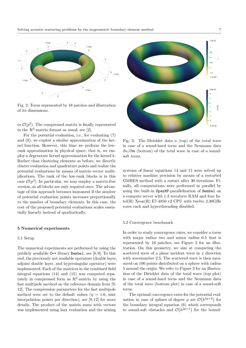 Solving acoustic scattering problems by the isogeometric boundary element method | DeepAI