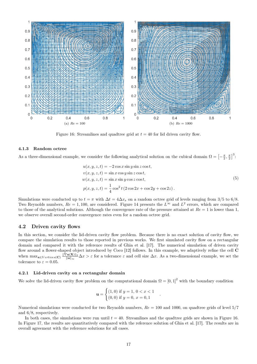 Solving incompressible Navier–Stokes equations on irregular domains and ...