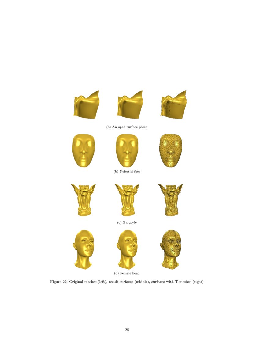 Space Mapping Of Spline Spaces Over Hierarchical T Meshes Deepai
