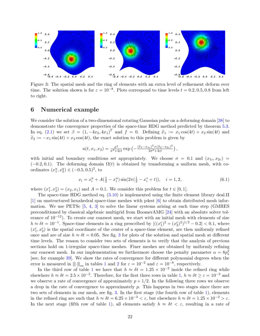 Space Time Hybridizable Discontinuous Galerkin Method For Advection Diffusion On Deforming