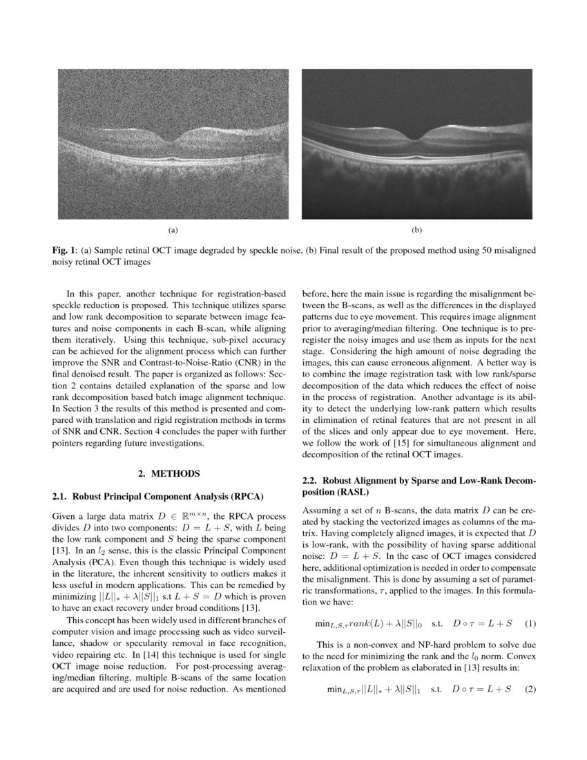 Sparse And Low Rank Decomposition Based Batch Image Alignment for ...