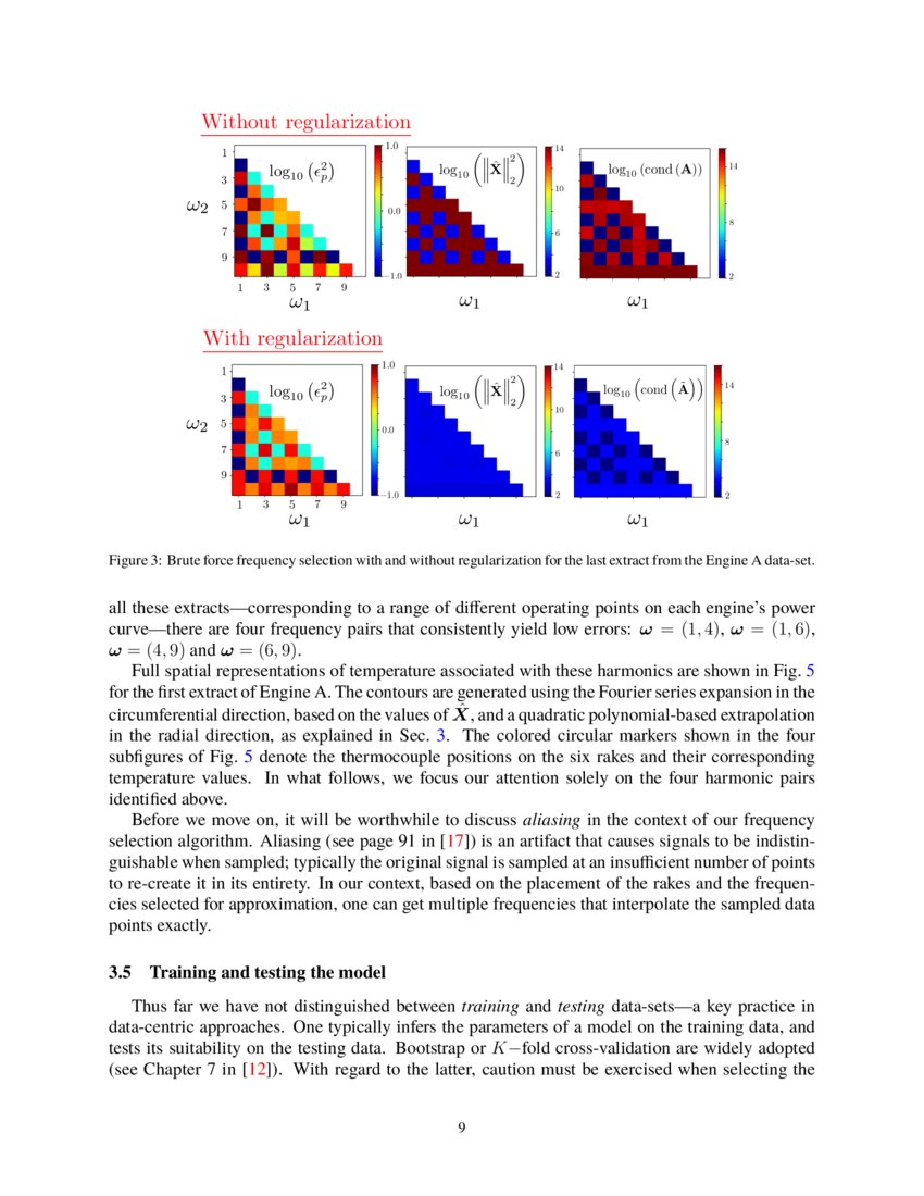 Spatial Flow Field Approximation Using Few Thermodynamic Measurements Part I Formulation And