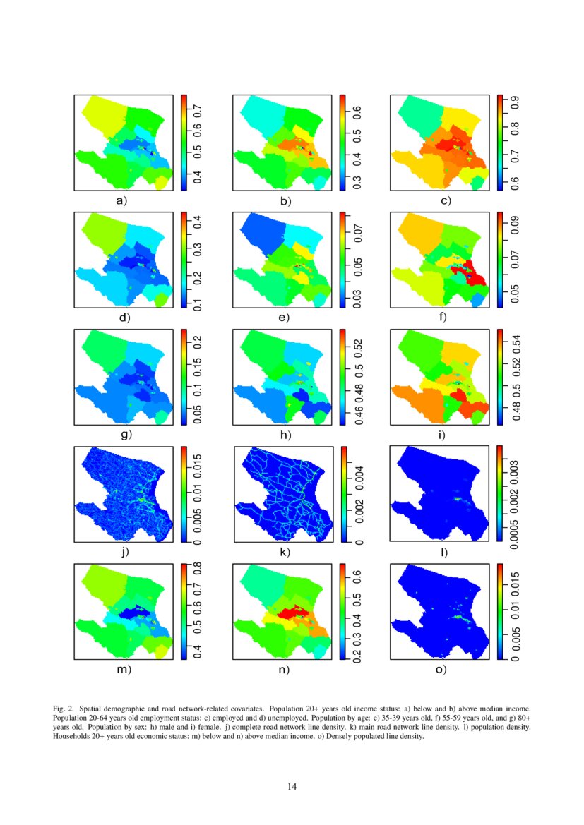 Spatial point process via regularisation modelling of ambulance call risk | DeepAI