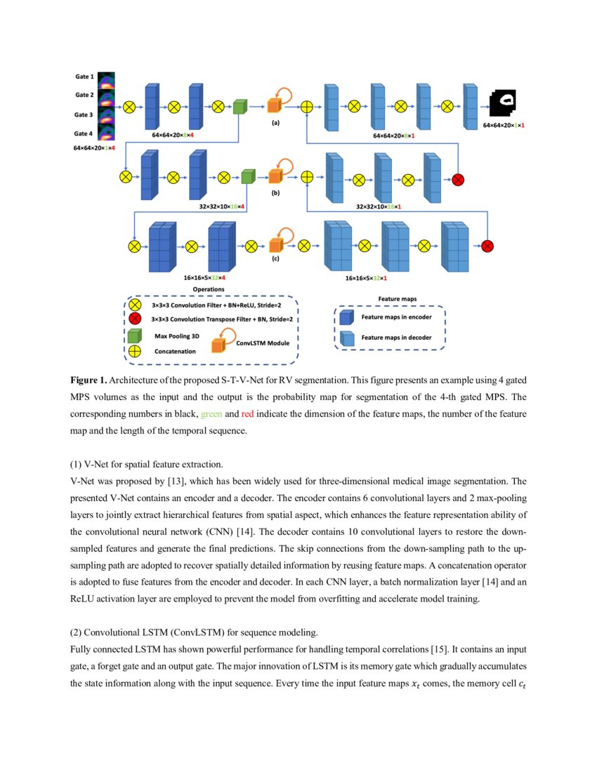 Spatial-temporal V-Net for automatic segmentation and quantification of right ventricles in ...