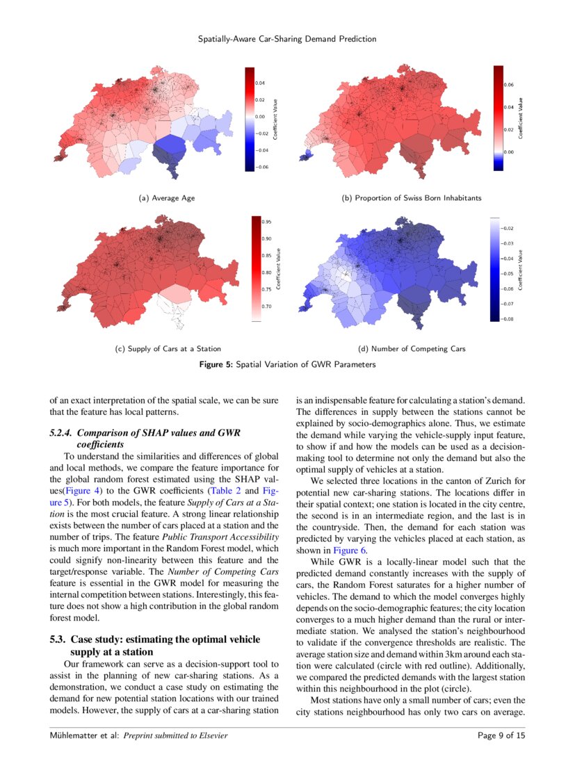 Spatially-Aware Car-Sharing Demand Prediction | DeepAI