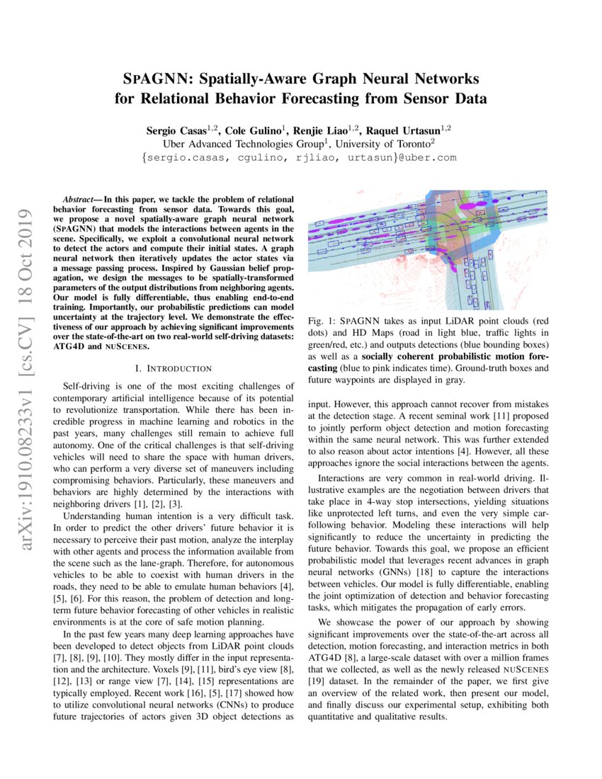 Spatially Aware Graph Neural Networks For Relational Behavior