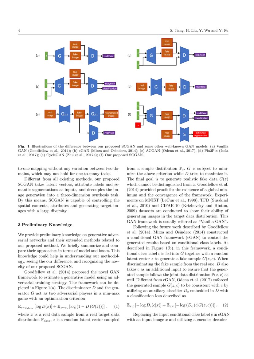 Spatially Constrained Generative Adversarial Networks For Conditional Image Generation Deepai