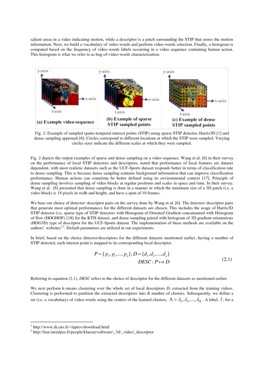 Spatio Temporal Co Occurrence Characterizations For Human Action