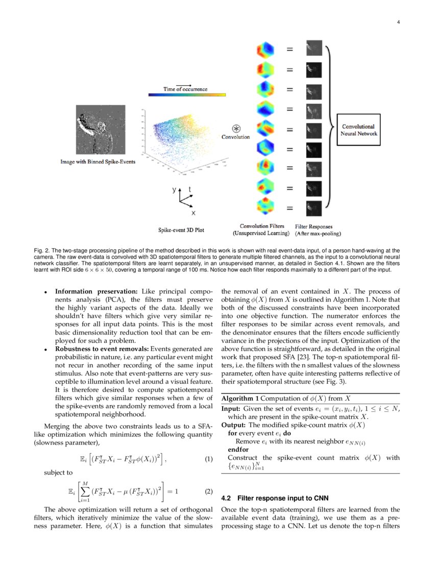 Spatiotemporal Filtering For Event Based Action Recognition Deepai 9252