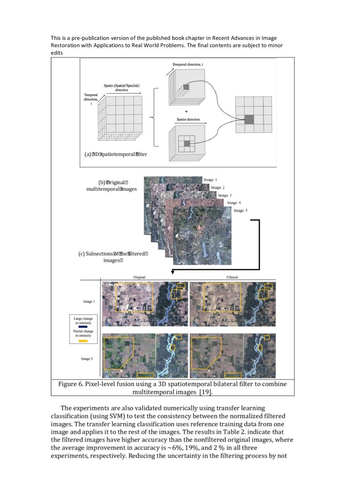 Spatiotemporal Fusion in Remote Sensing | DeepAI