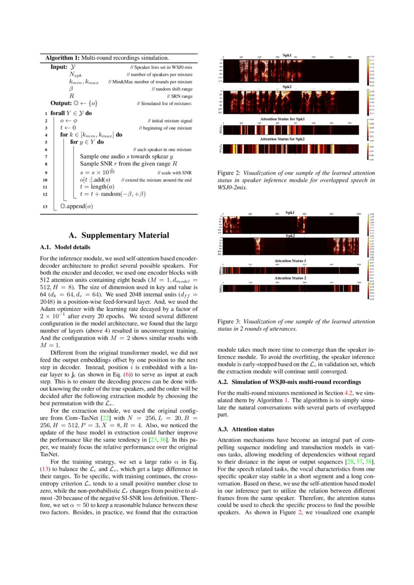 Speaker Conditional Chain Model For Speech Separation And Extraction