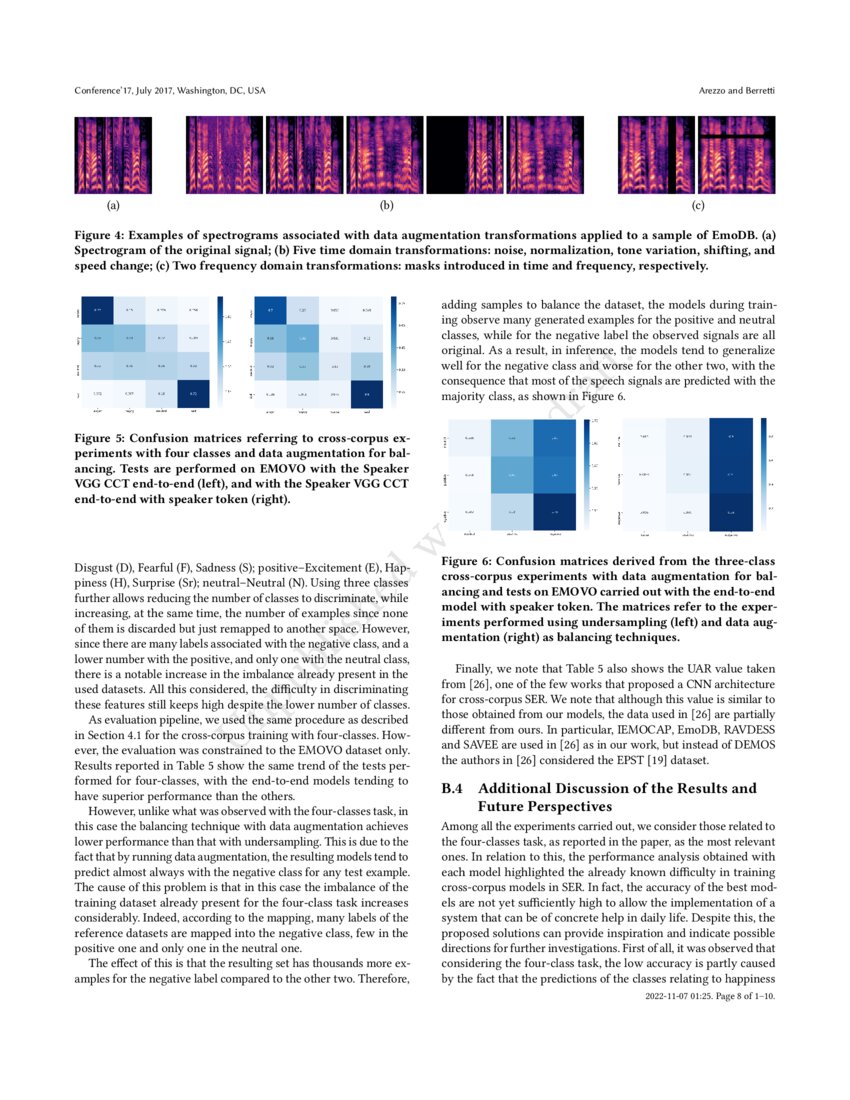 SPEAKER VGG CCT: Cross-corpus Speech Emotion Recognition with Speaker Embedding and Vision ...