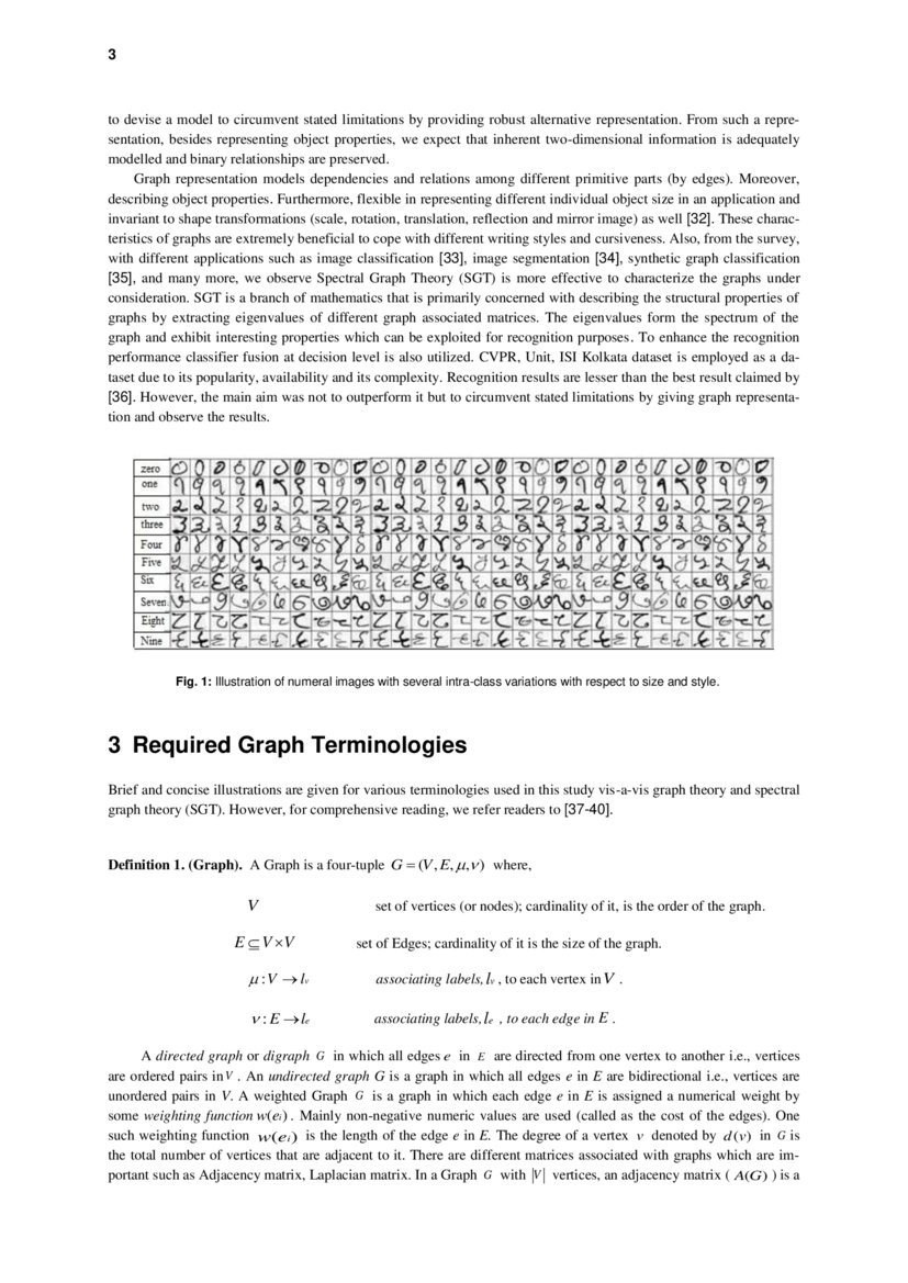 Spectral Graph-based Features for Recognition of Handwritten Characters ...