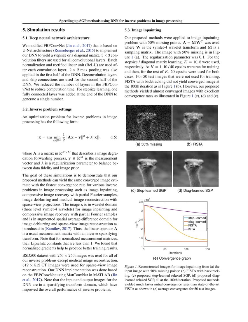 Speeding Up Scaled Gradient Projection Methods Using Deep Neural