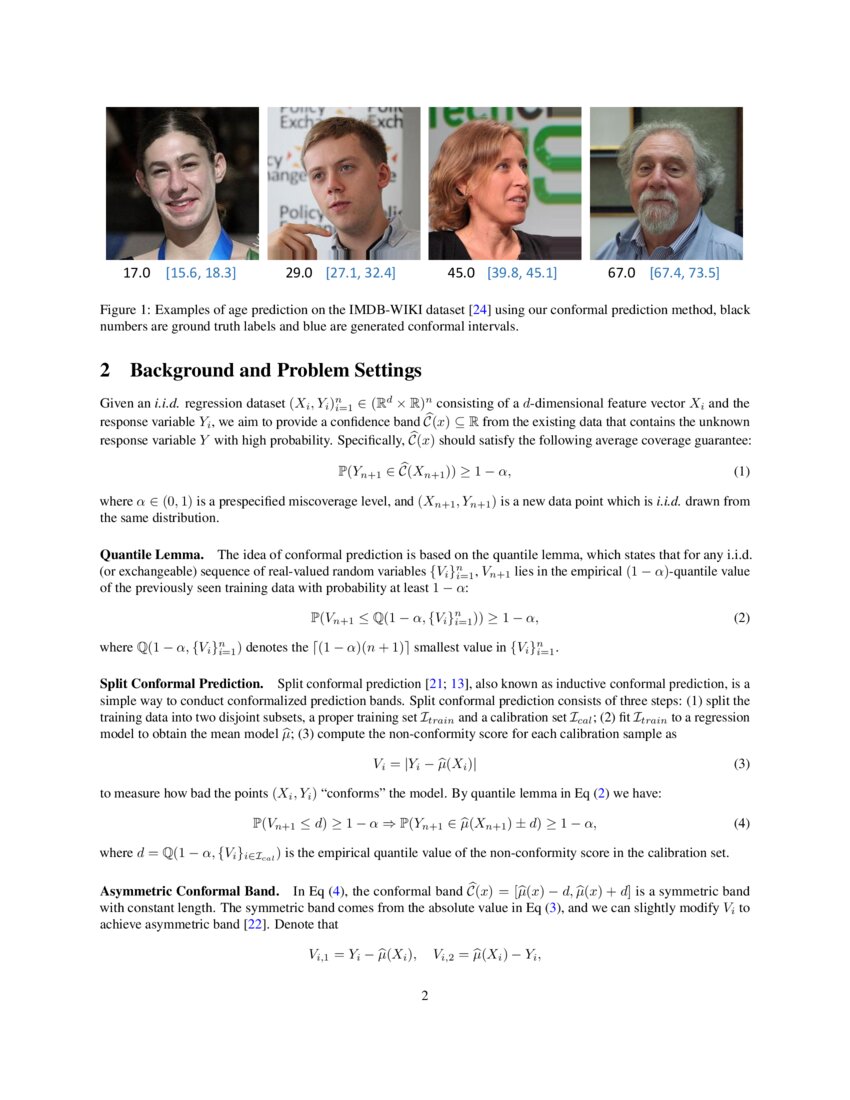 Split Localized Conformal Prediction | DeepAI