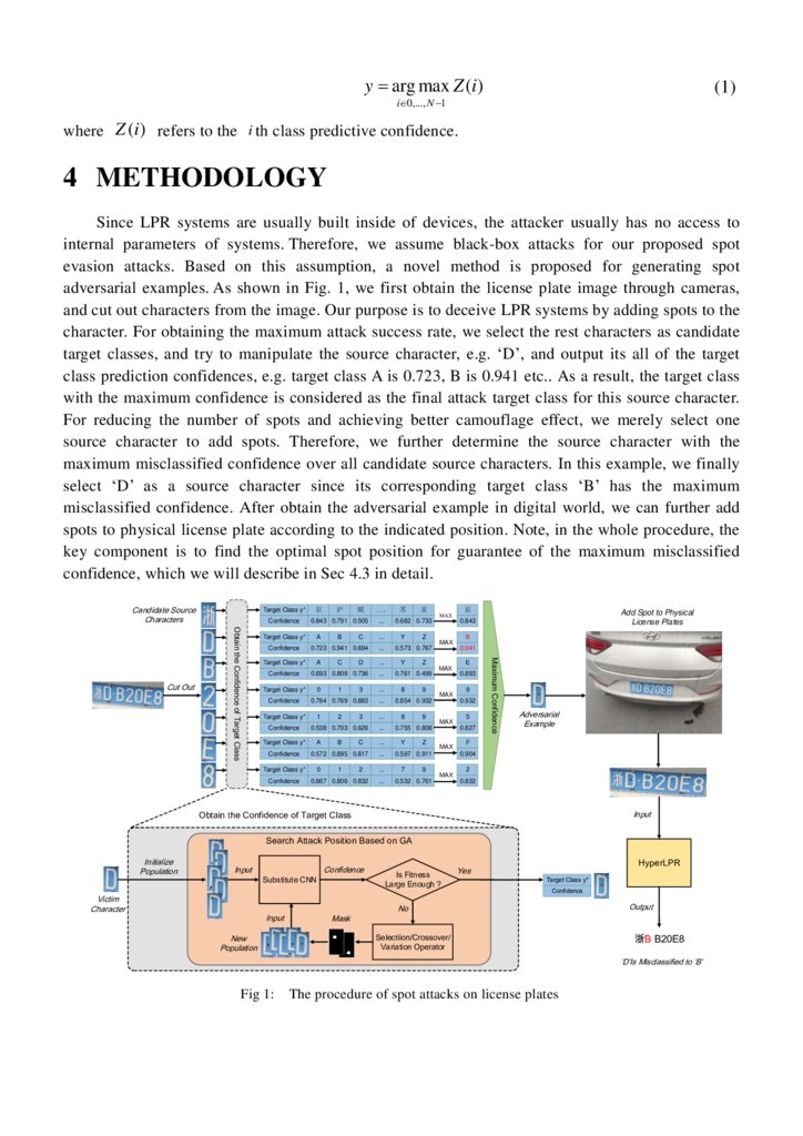 Spot Evasion Attacks: Adversarial Examples for License Plate Recognition Systems with ...