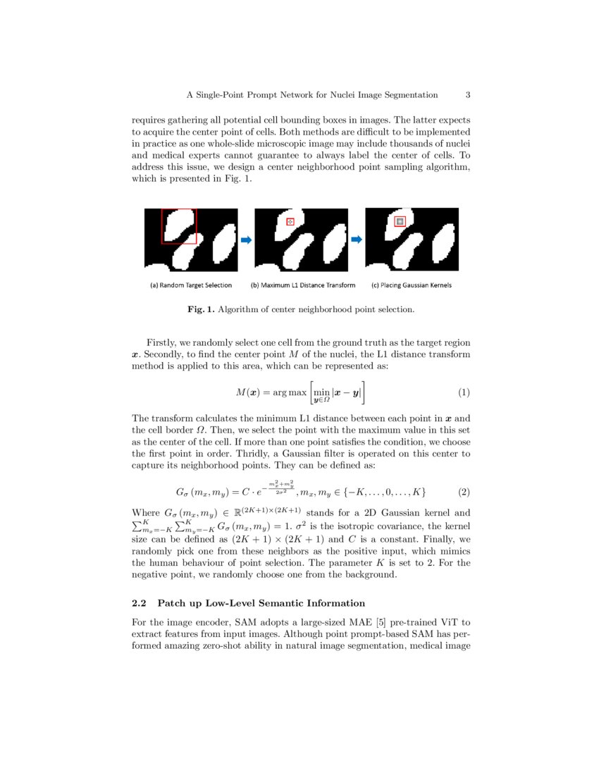 SPPNet: A Single-Point Prompt Network for Nuclei Image Segmentation | DeepAI