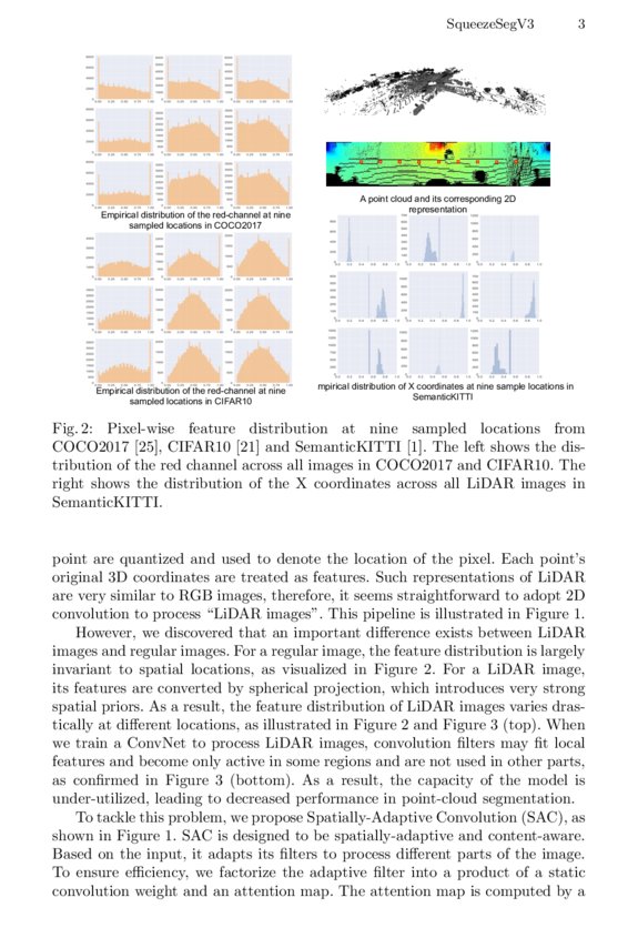 Squeezesegv3 Spatially Adaptive Convolution For Efficient Point Cloud Segmentation Deepai