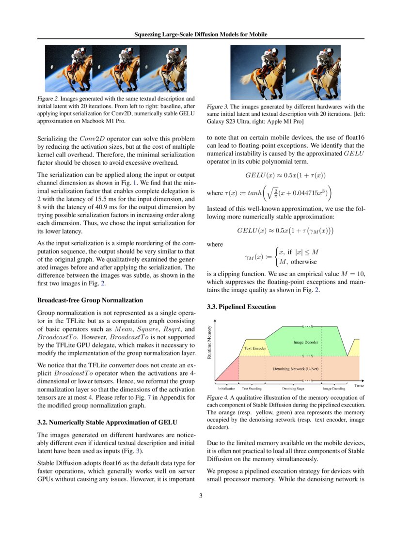 Squeezing Large-Scale Diffusion Models for Mobile | DeepAI