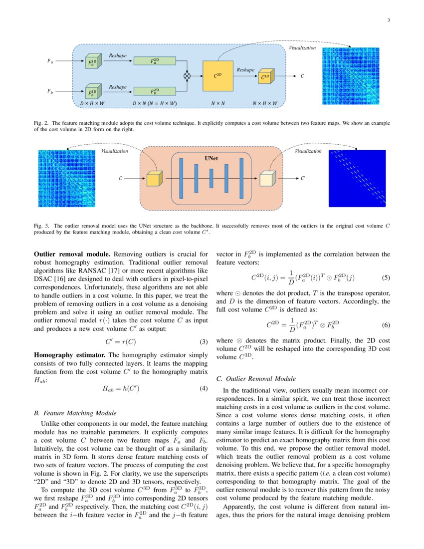 Ssorn Self Supervised Outlier Removal Network For Robust Homography Estimation Deepai