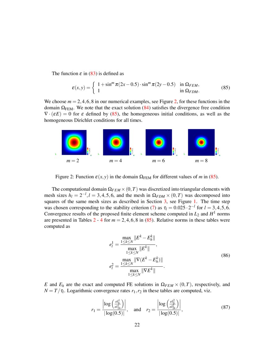 Stability and convergence analysis of a domain decomposition FE/FD method for the Maxwell's ...