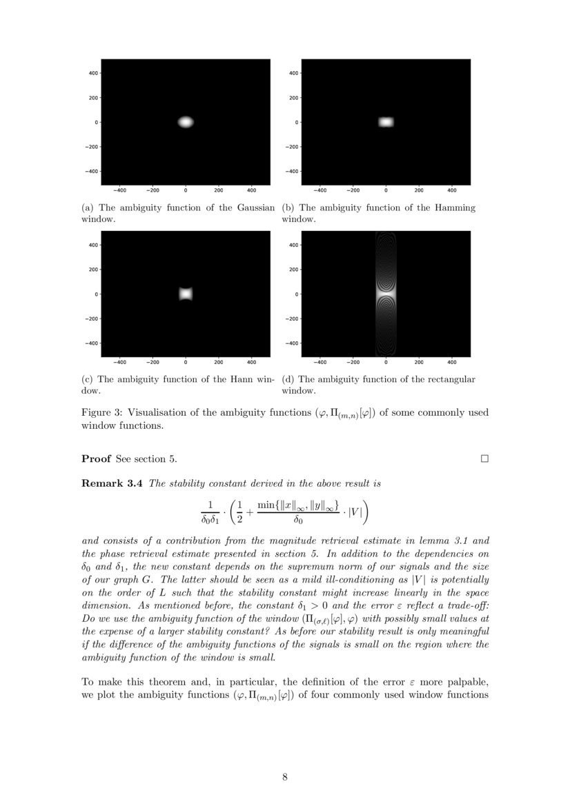 Stability estimates for phase retrieval from discrete Gabor ...