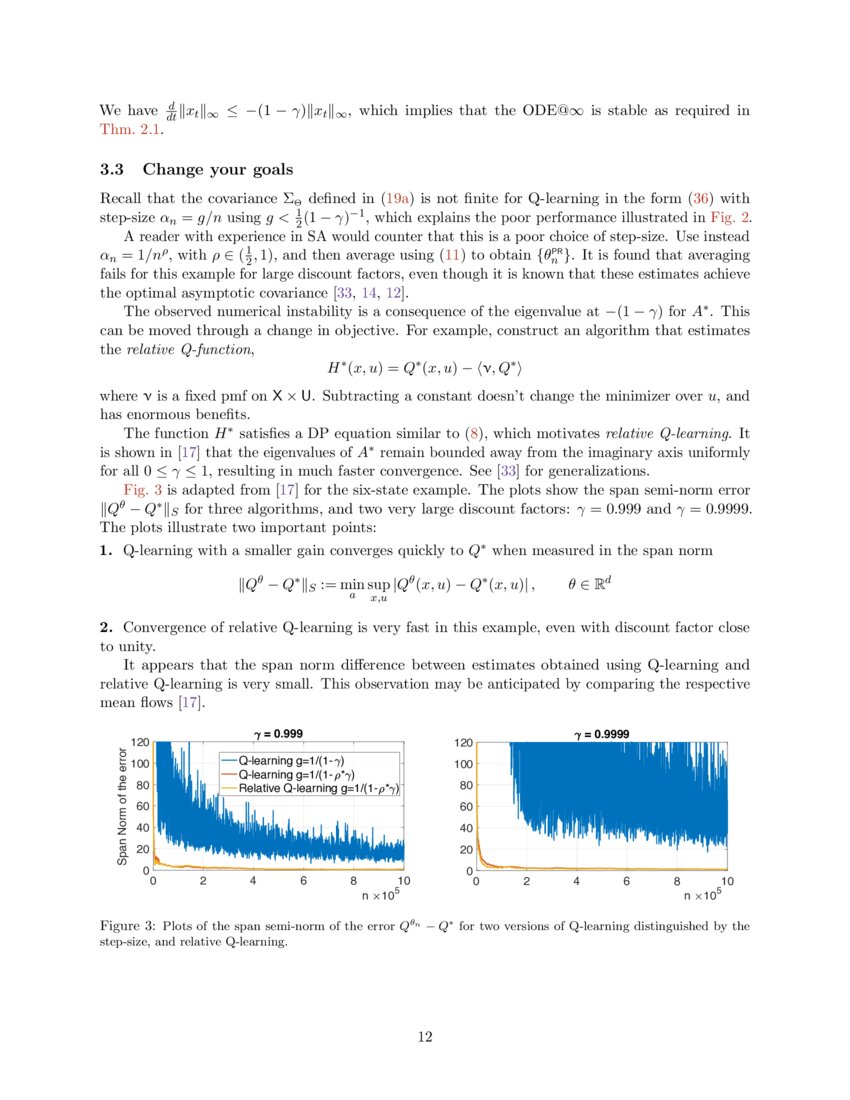 Stability of Q-Learning Through Design and Optimism | DeepAI