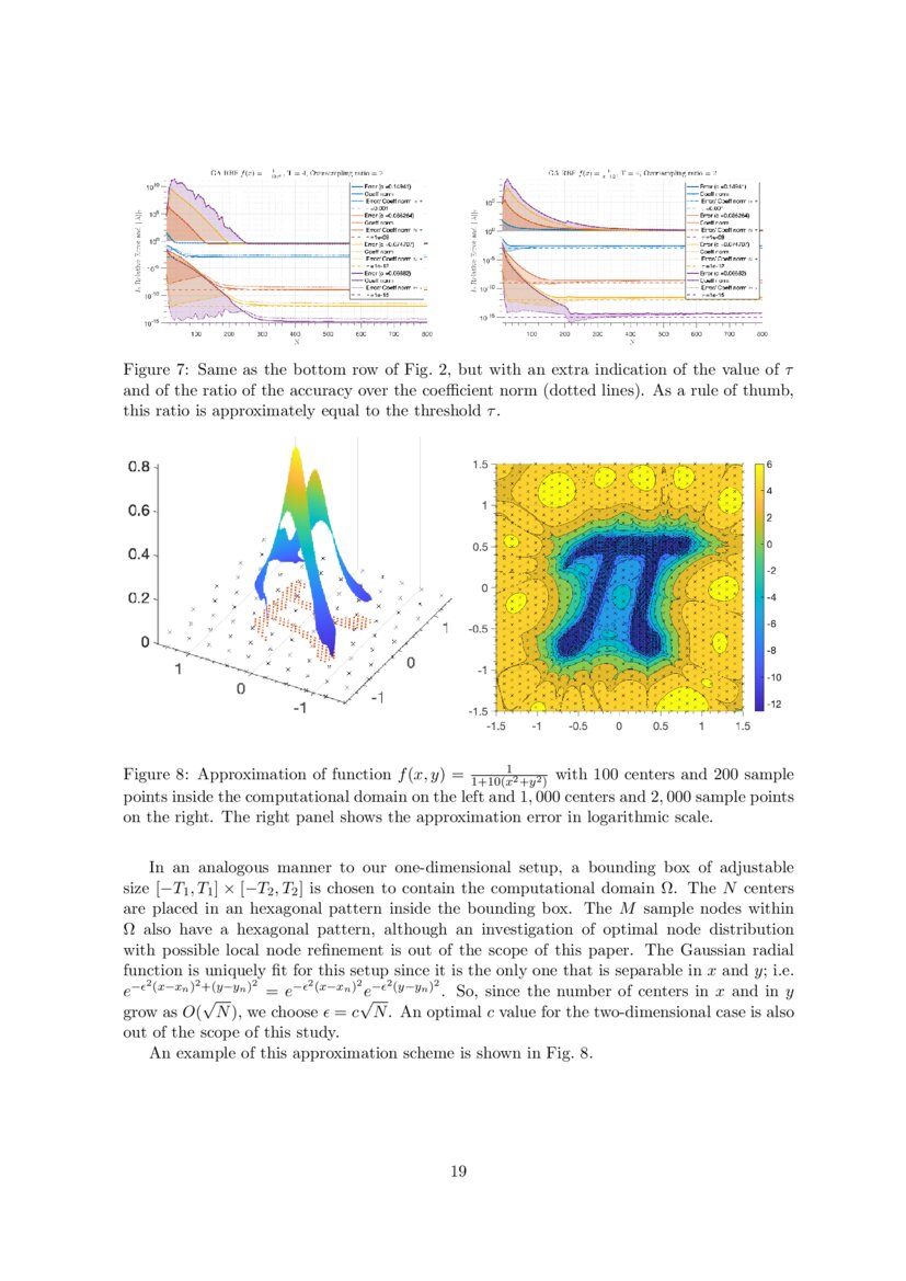Stable and accurate least squares radial basis function approximations on bounded domains | DeepAI