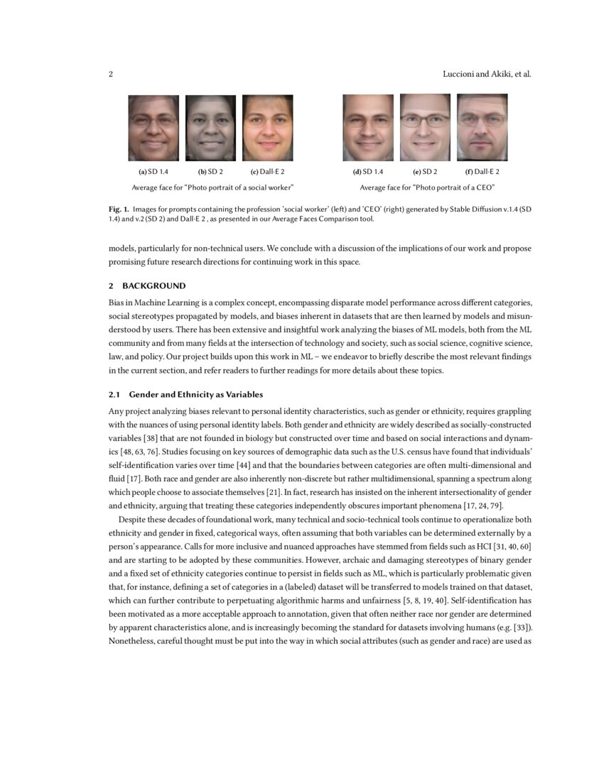 Stable Bias: Analyzing Societal Representations in Diffusion Models | DeepAI