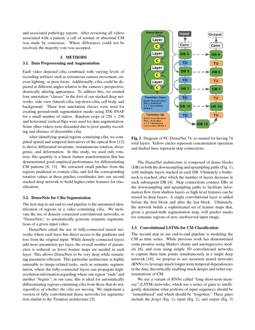 Stacked Neural Networks for end-to-end ciliary motion analysis | DeepAI