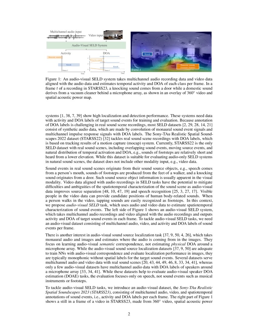 Starss23 An Audio Visual Dataset Of Spatial Recordings Of Real Scenes With Spatiotemporal