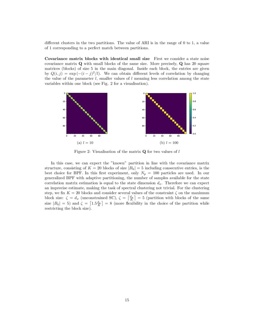 State Space Partitioning Based On Constrained Spectral Clustering For Block Particle Filtering 8789