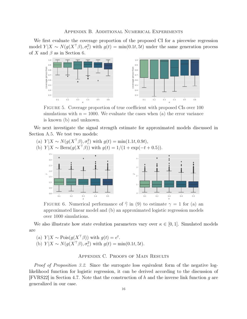 Statistical Inference in High-Dimensional Generalized Linear Models ... Statistical Inference in High-Dimensional Generalized Linear Models ...
