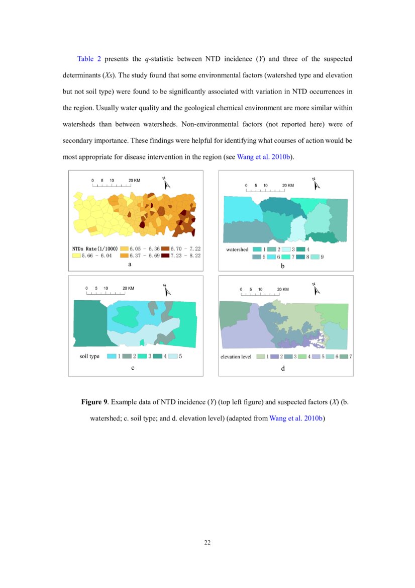Statistics For Spatially Stratified Heterogeneous Data Deepai