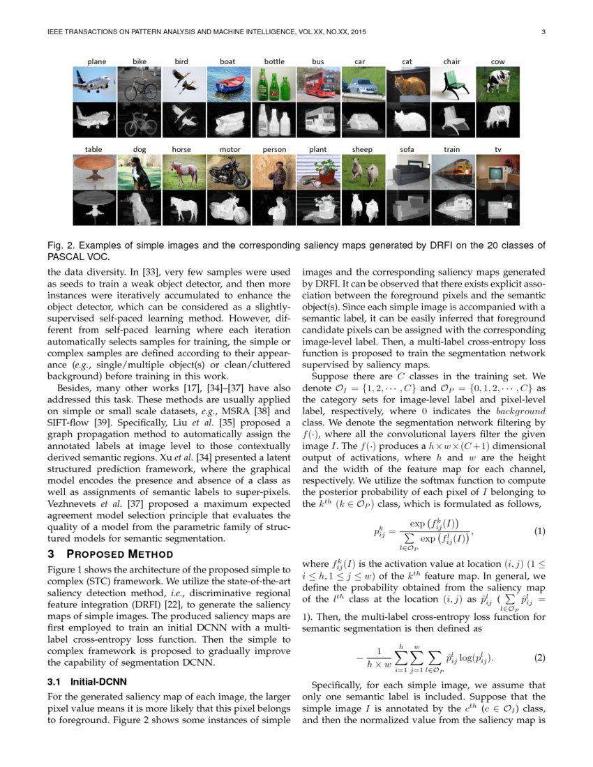 STC: A Simple to Complex Framework for Weakly-supervised Semantic Segmentation | DeepAI