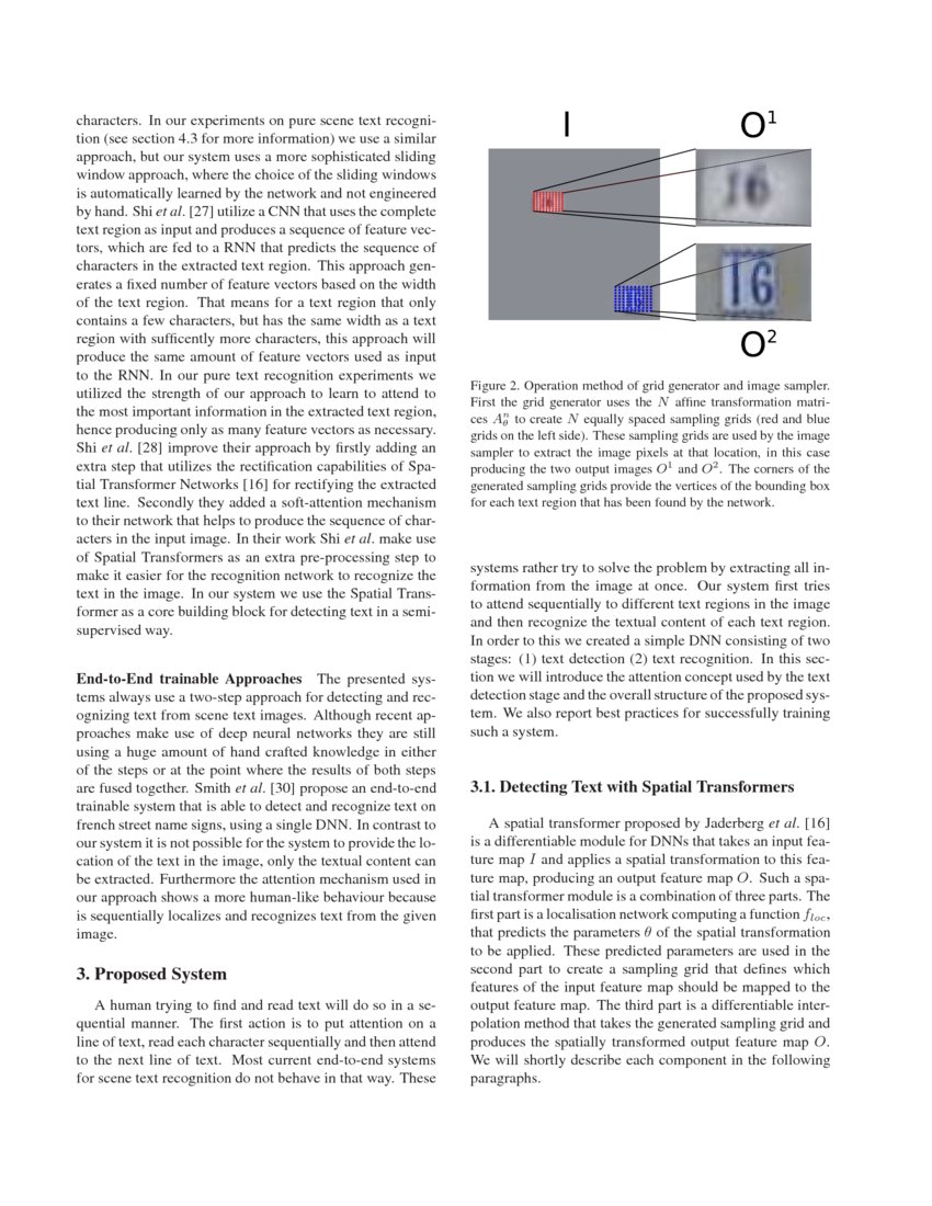 Stn Ocr A Single Neural Network For Text Detection And Text Recognition Deepai 7341