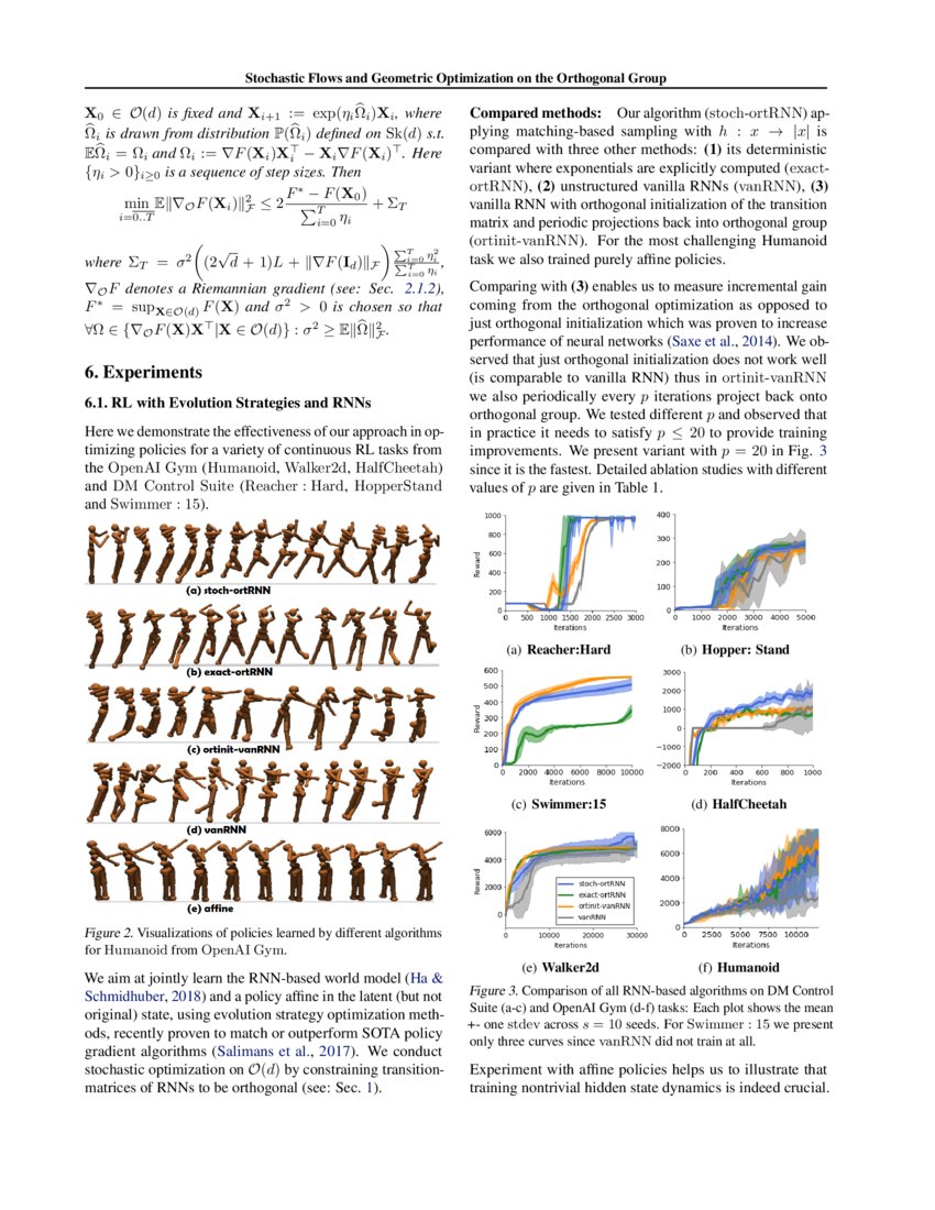 Stochastic Flows and Geometric Optimization on the Orthogonal Group | DeepAI