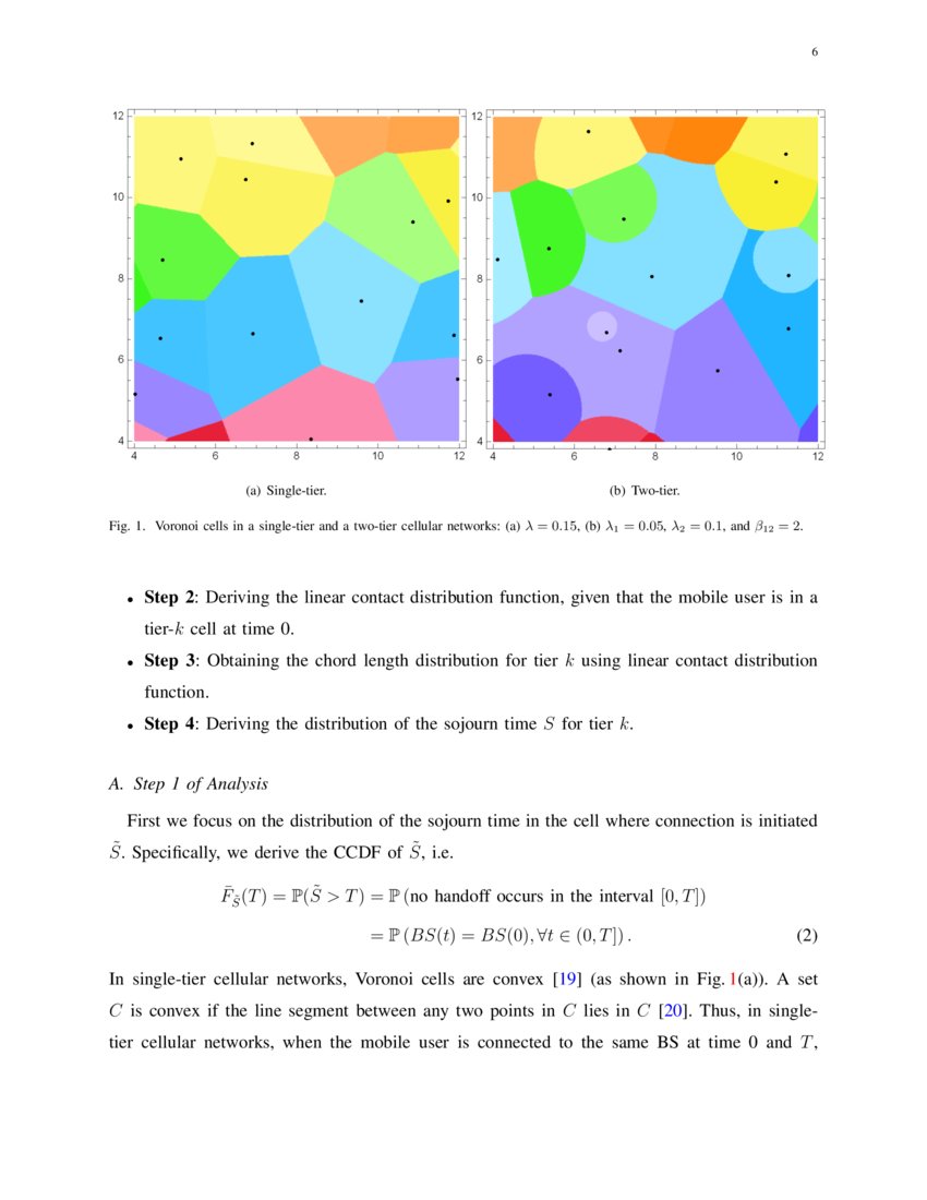 Stochastic Geometry Analysis of Sojourn Time in Multi-Tier Cellular Networks | DeepAI