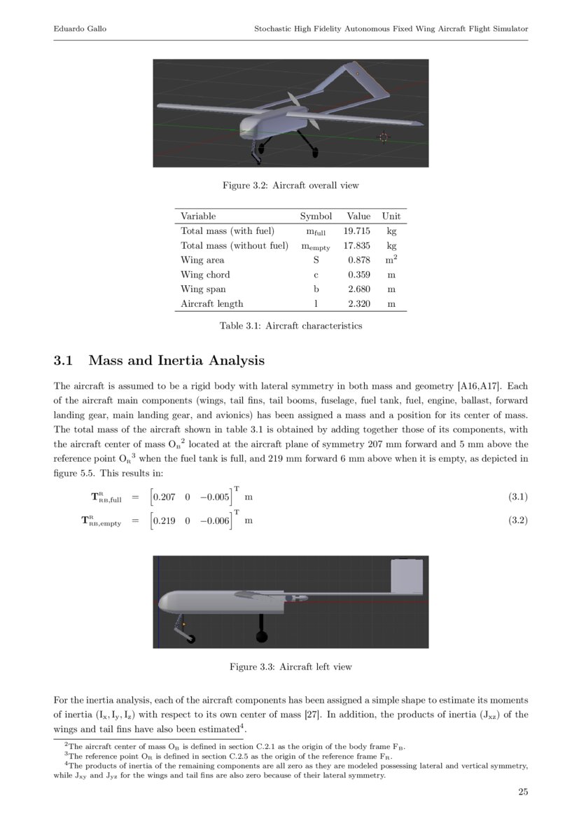 Stochastic High Fidelity Autonomous Fixed Wing Aircraft Flight ... Stochastic High Fidelity Autonomous Fixed Wing Aircraft Flight ...