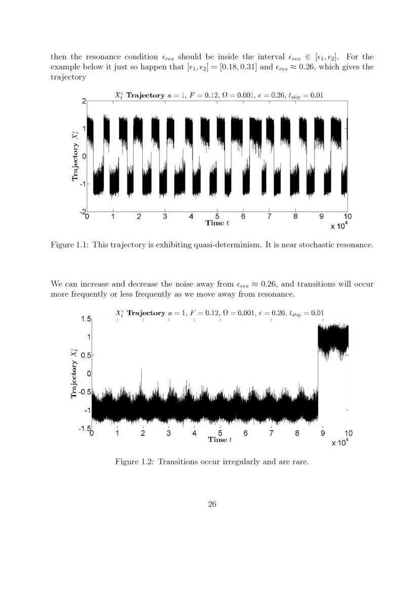 Stochastic Resonance For A Model With Two Pathways Deepai