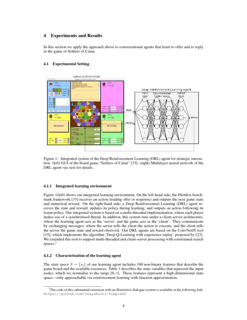 Strategic Dialogue Management via Deep Reinforcement Learning | DeepAI