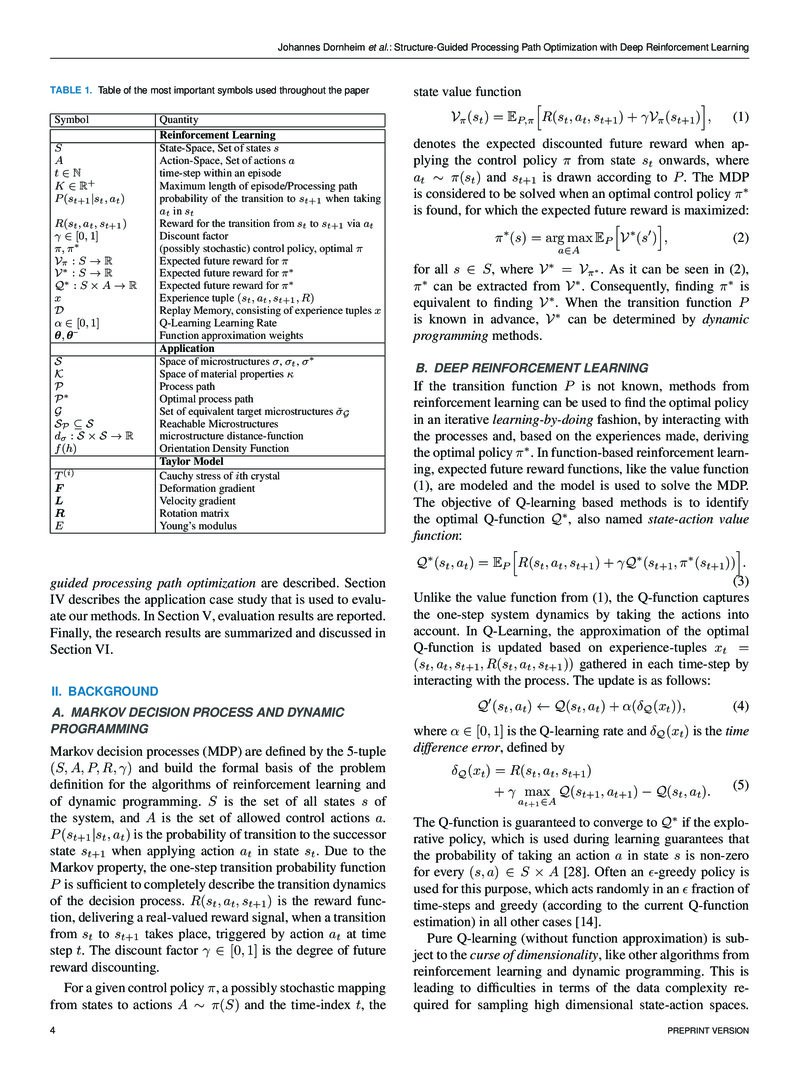 Structure-Guided Processing Path Optimization with Deep Reinforcement ...