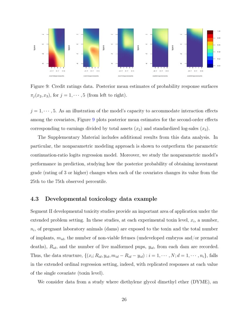 Structured Mixture Of Continuation Ratio Logits Models For Ordinal