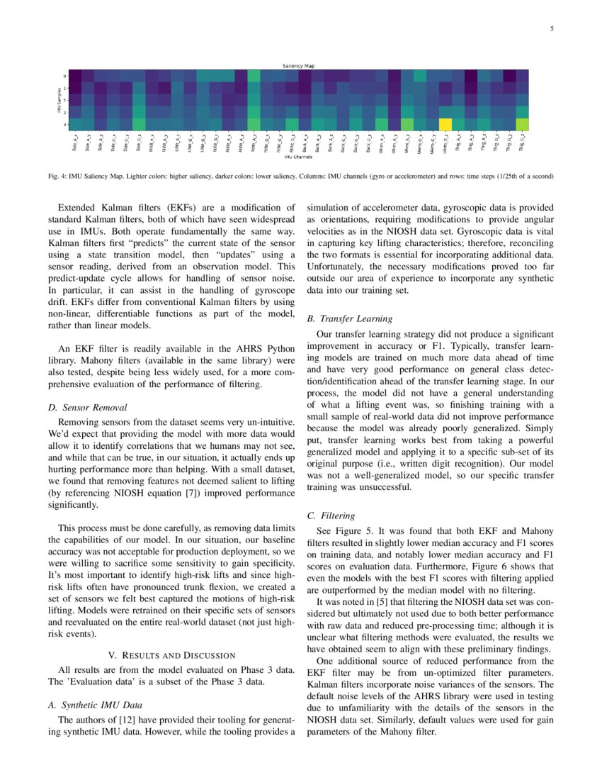 Studying Accuracy of Machine Learning Models Trained on Lab Lifting Data in Solving Real-World ...